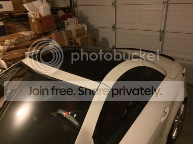 Wrapping roof and pillars. | Mercedes SLK World