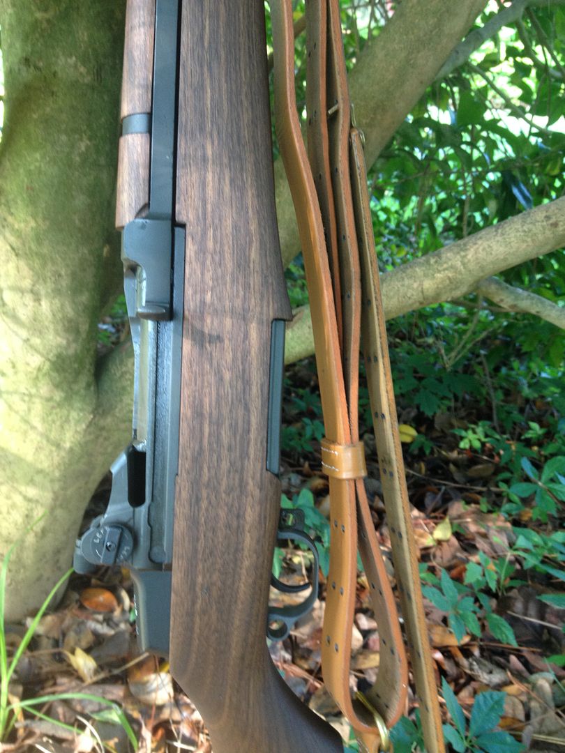 Finishing a stained CMP stock - done. Pics added. > M1 / M14 / M1 ...