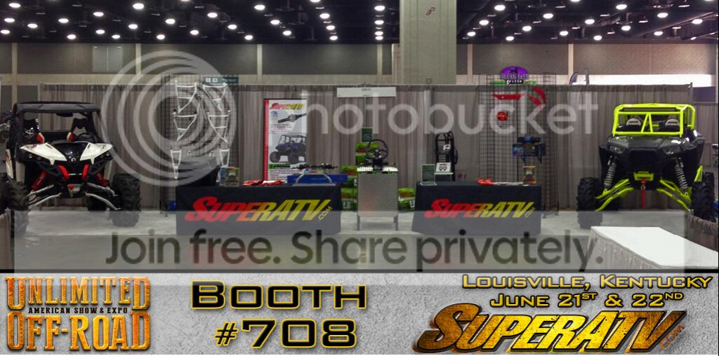 SuperATV at the EXPO | Can-Am Maverick Forum