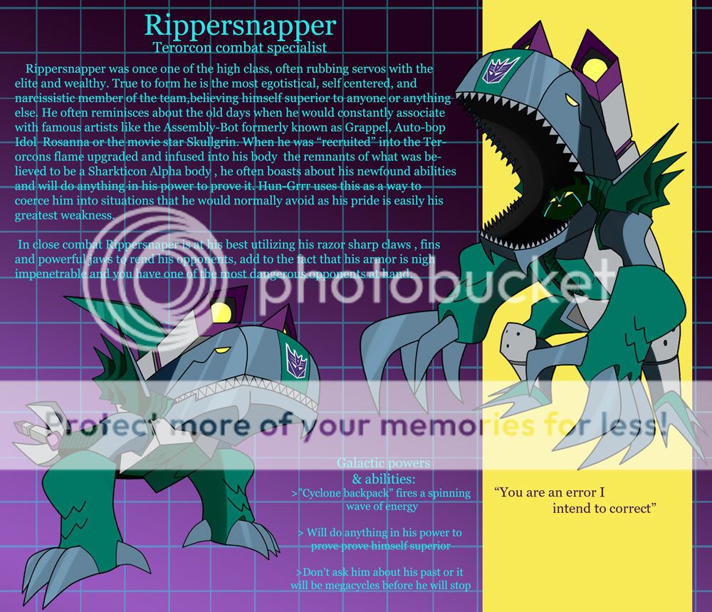 2D Artwork: - Animated Terrorcons | TFW2005 - The 2005 Boards